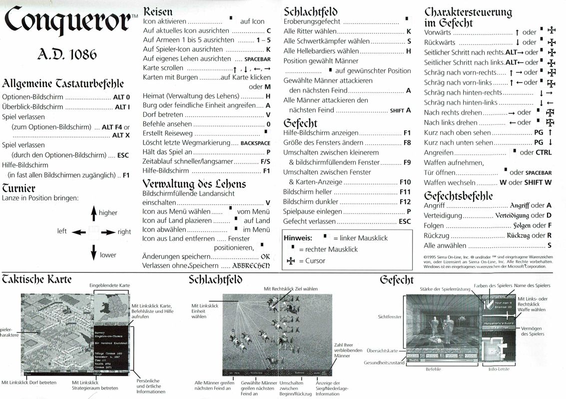 Conqueror: A.D. 1086 cover or packaging material - MobyGames