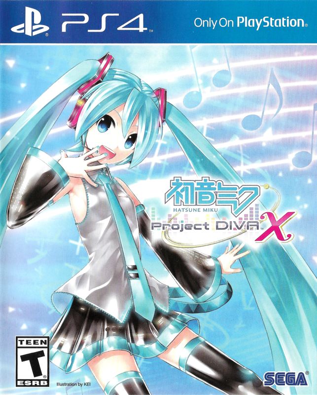 Hatsune Miku: Project DIVA X cover or packaging material - MobyGames