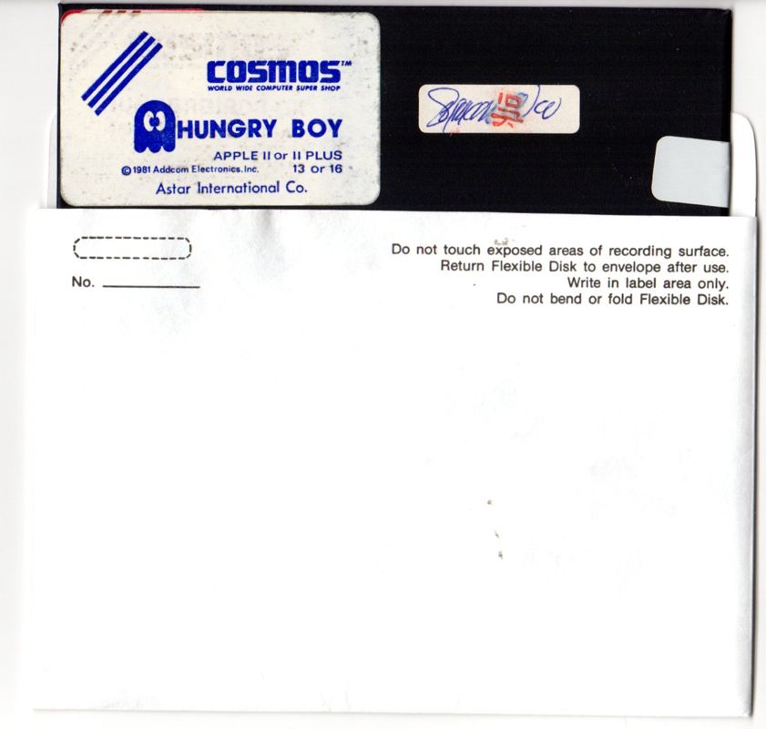 Hungry Boy cover or packaging material - MobyGames