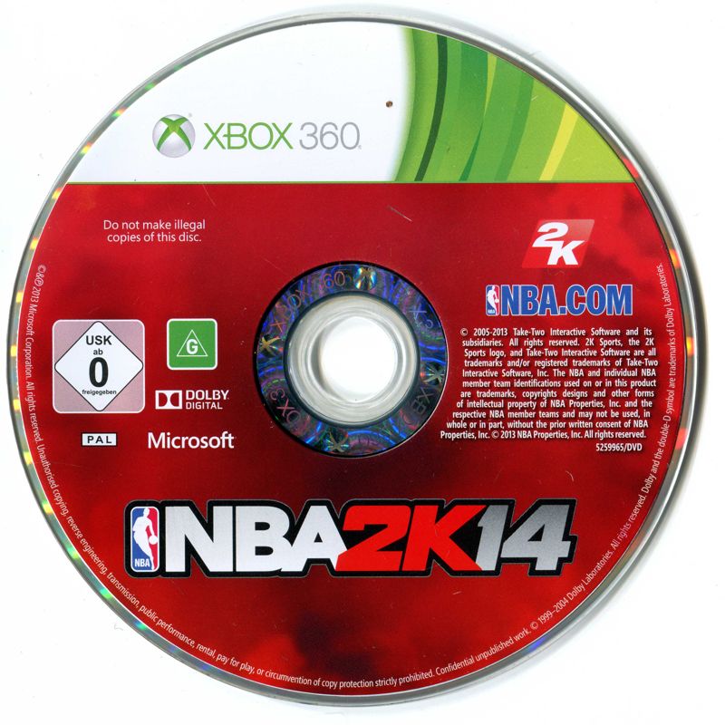 NBA 2K14 cover or packaging material - MobyGames