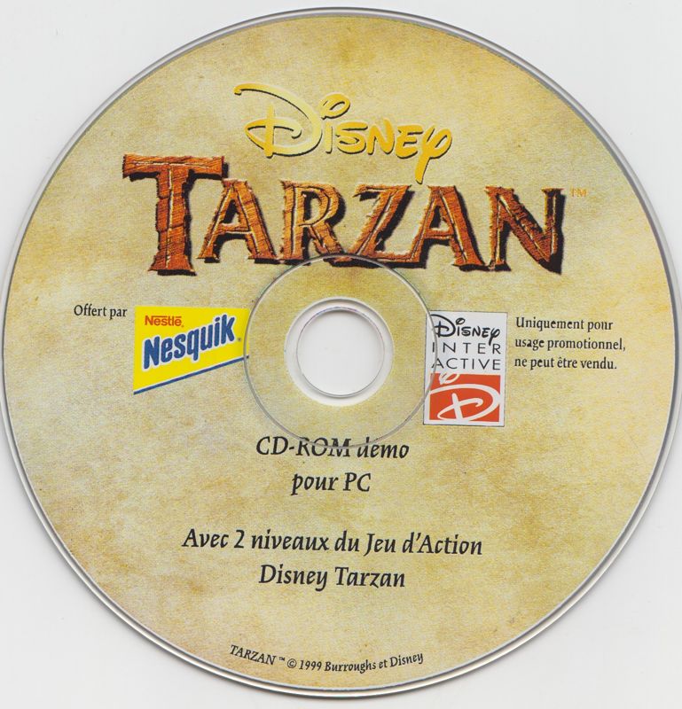 Disney's Tarzan cover or packaging material - MobyGames