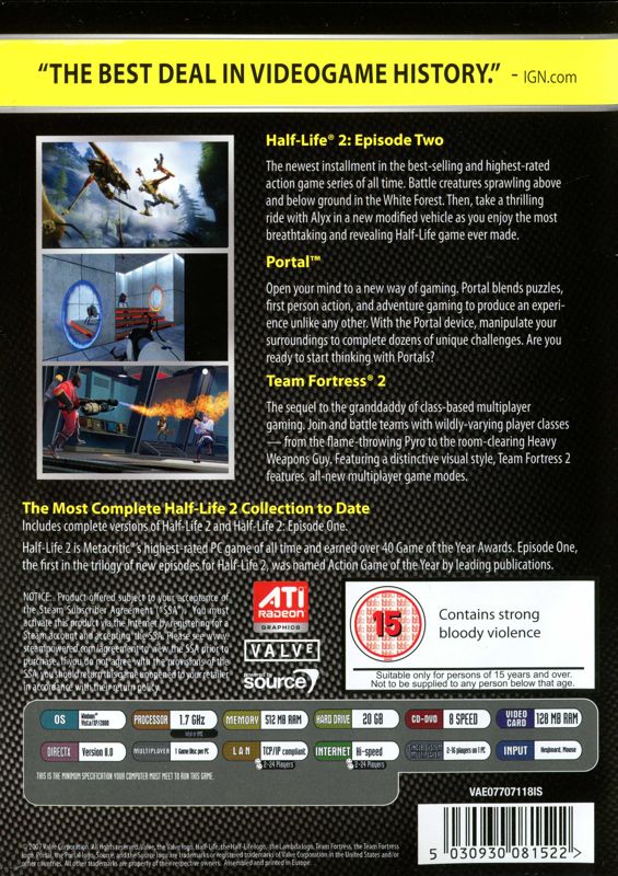 The Orange Box cover or packaging material - MobyGames