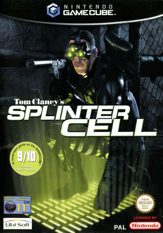 Tom Clancy's Splinter Cell cover or packaging material - MobyGames