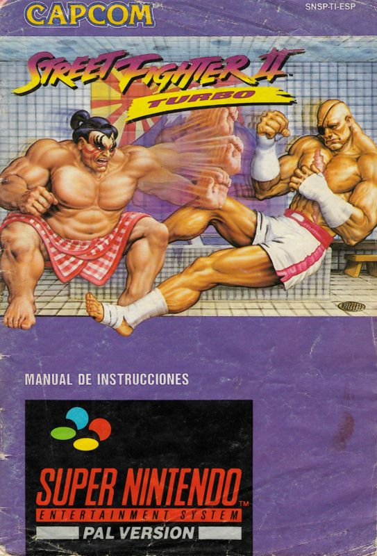 Street Fighter II Turbo cover or packaging material - MobyGames