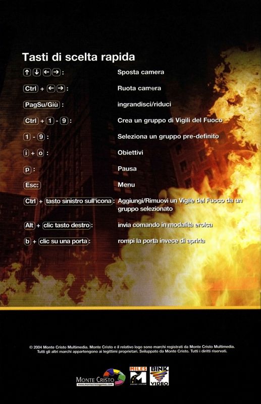 Firefighter Command: Raging Inferno cover or packaging material - MobyGames