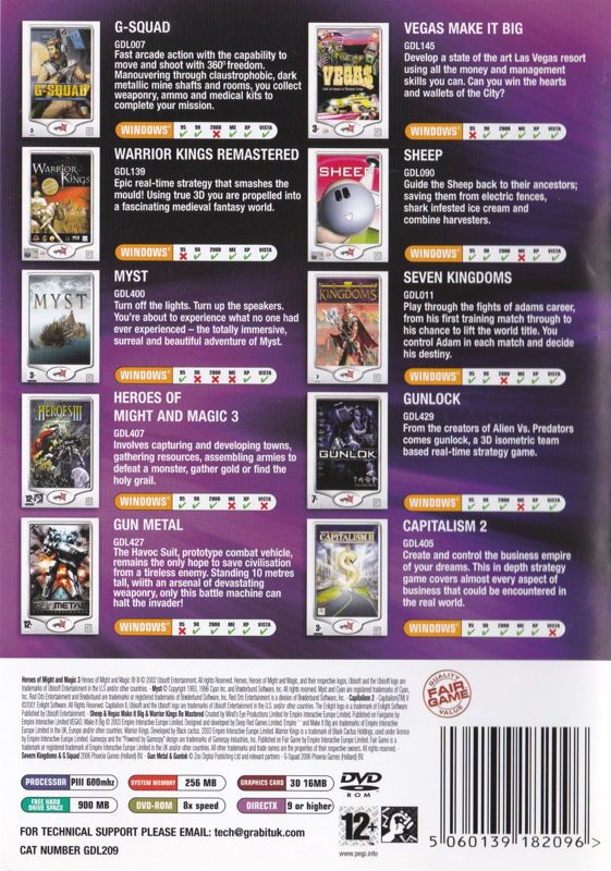 10 PC Games: Ultimate Gamer Pack Vol.2 cover or packaging material ...