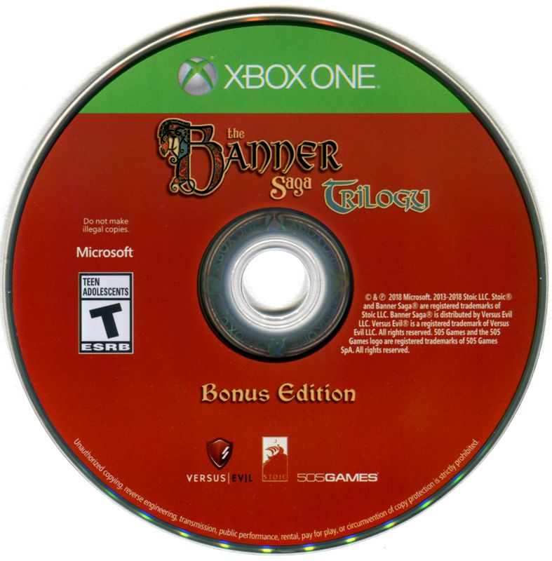 The Banner Saga Trilogy (Bonus Edition) cover or packaging material ...