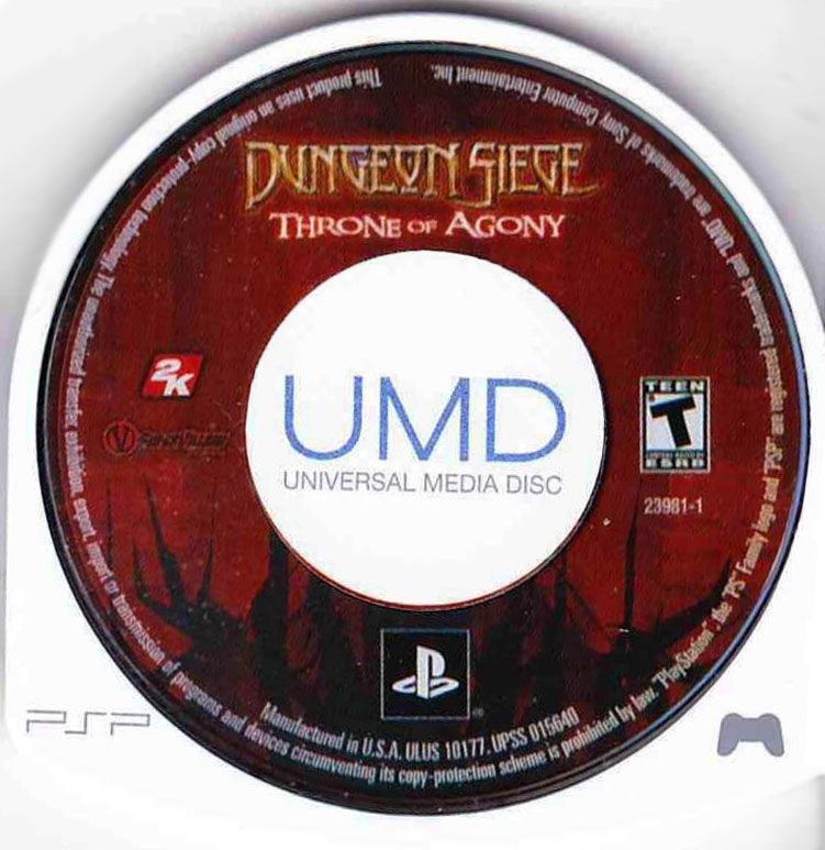Dungeon Siege: Throne of Agony cover or packaging material - MobyGames