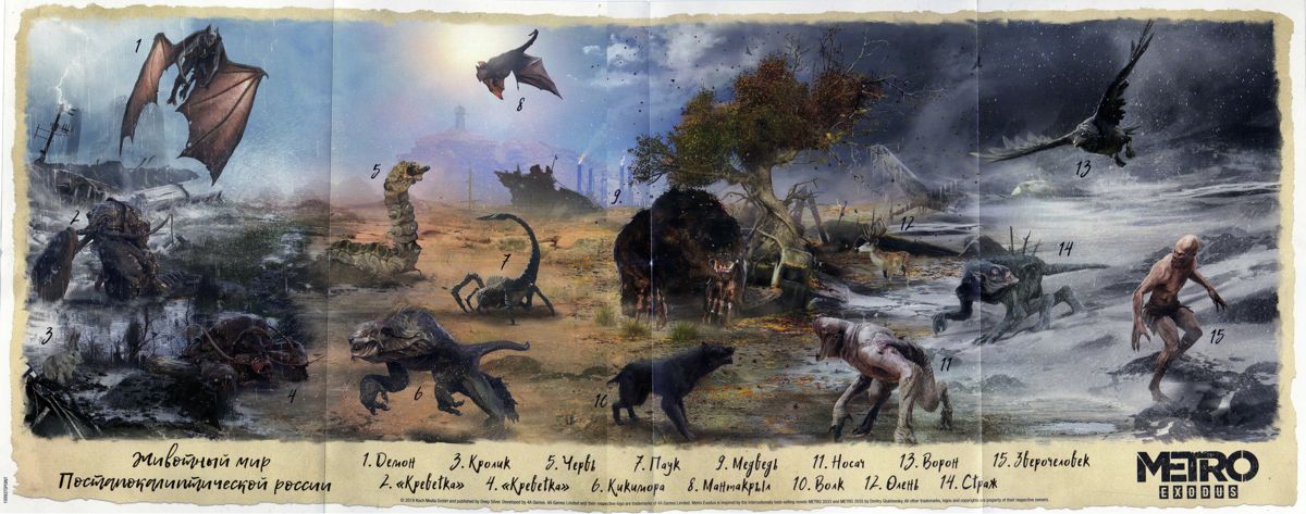 Metro: Exodus cover or packaging material - MobyGames