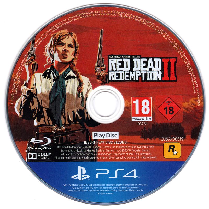 Red Dead Redemption II cover or packaging material - MobyGames