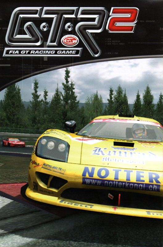 GTR 2: FIA GT Racing Game cover or packaging material - MobyGames