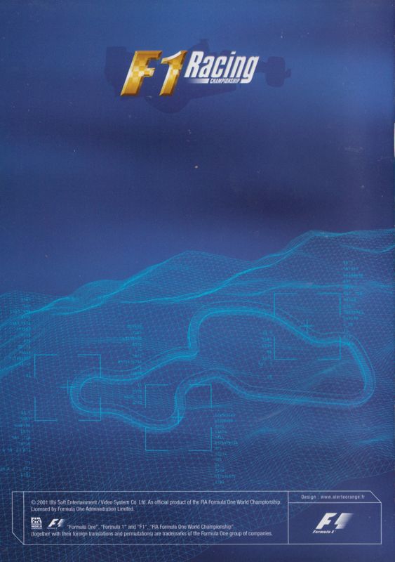 F1 Racing Championship cover or packaging material - MobyGames