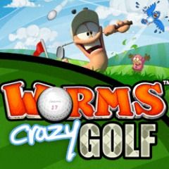 Worms Crazy Golf cover or packaging material - MobyGames