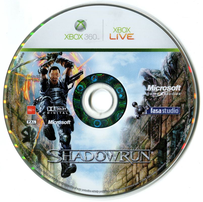 Shadowrun cover or packaging material - MobyGames
