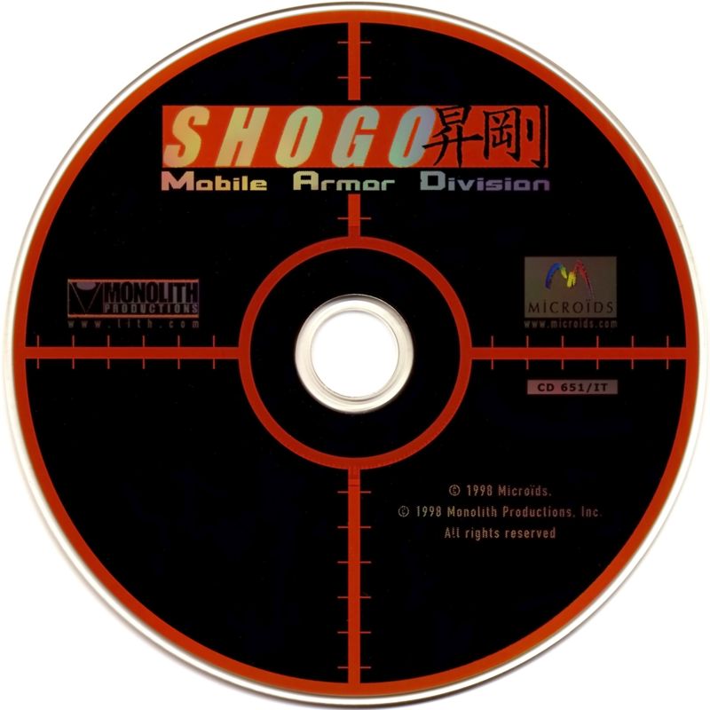 Shogo: Mobile Armor Division cover or packaging material - MobyGames