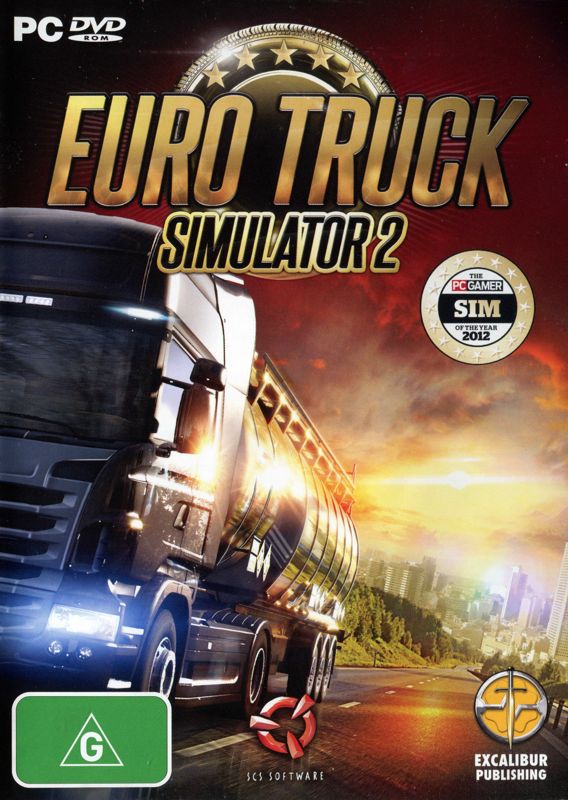 Euro Truck Simulator 2 cover or packaging material - MobyGames