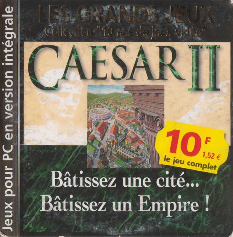 Caesar II cover or packaging material - MobyGames