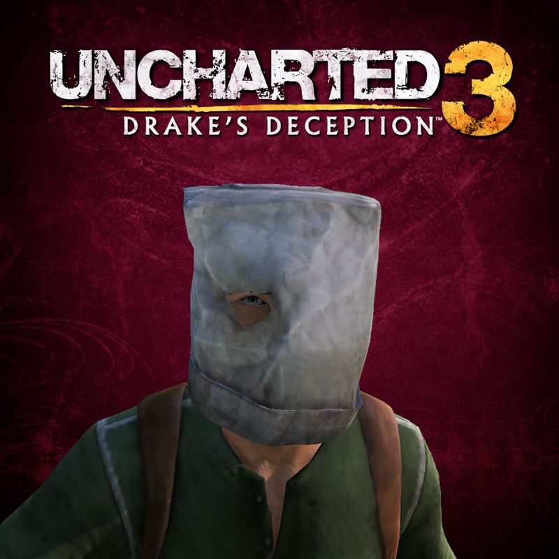 Uncharted 3: Drake's Deception - Drake Bag Head media - MobyGames