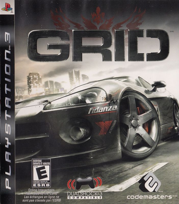 GRID cover or packaging material - MobyGames