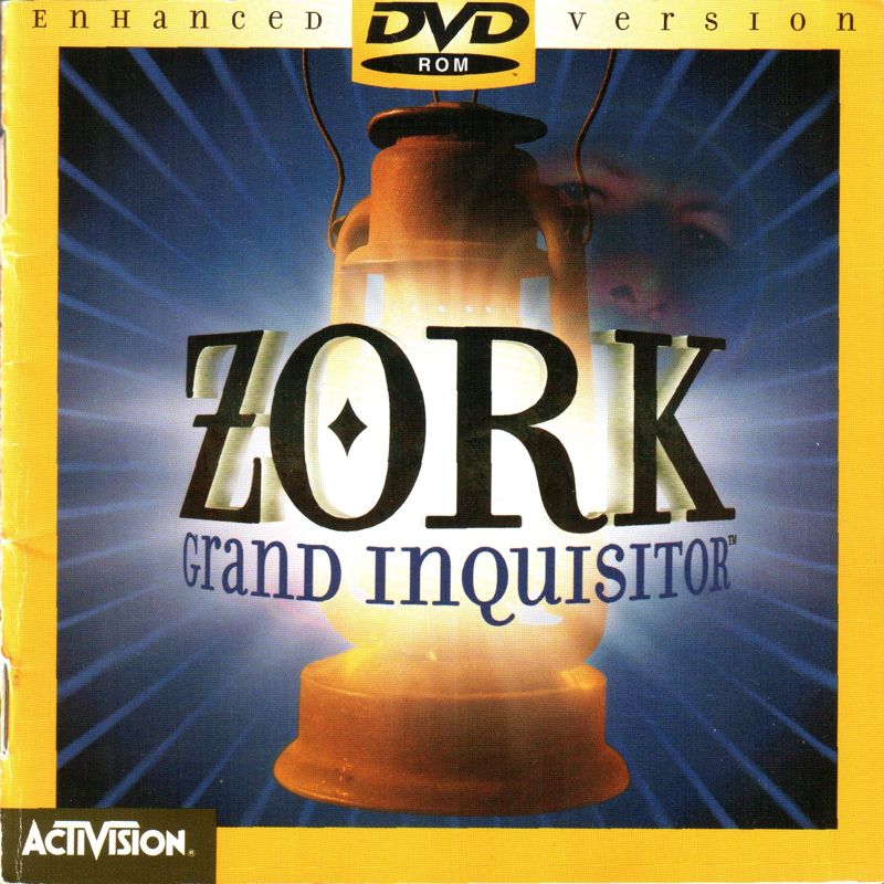 Zork: Grand Inquisitor cover or packaging material - MobyGames
