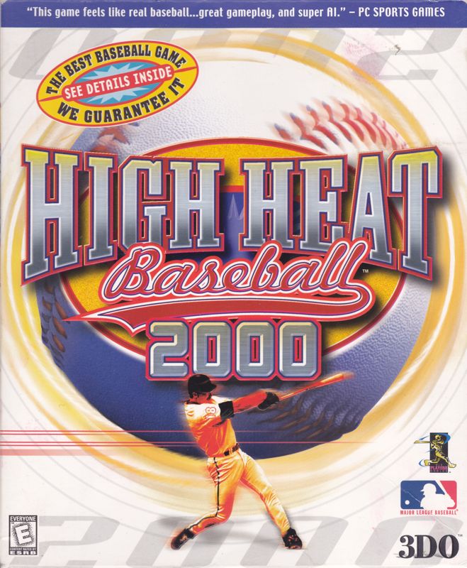 High Heat Baseball 2000 box covers - MobyGames