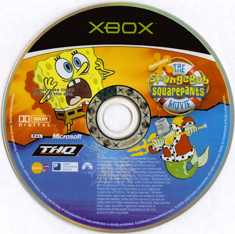 The SpongeBob SquarePants Movie cover or packaging material - MobyGames