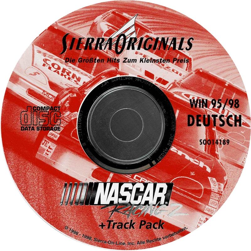 NASCAR Racing 2 + Track Pack cover or packaging material - MobyGames