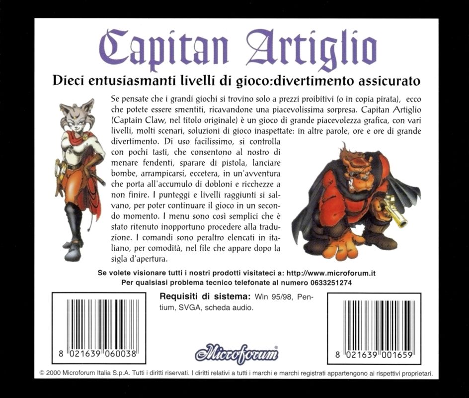 Claw cover or packaging material - MobyGames