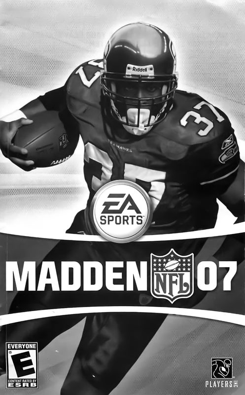 Madden NFL 07 cover or packaging material - MobyGames