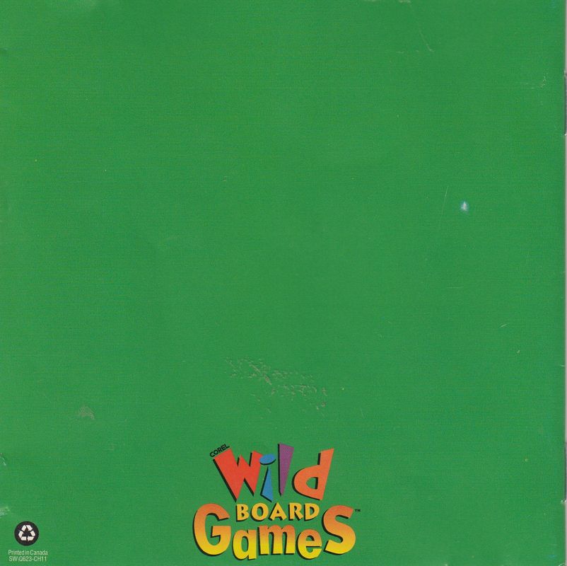 Corel Wild Board Games cover or packaging material - MobyGames