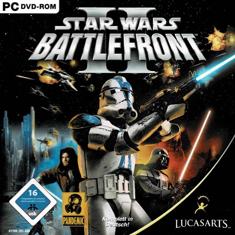 Star Wars: Battlefront II cover or packaging material - MobyGames