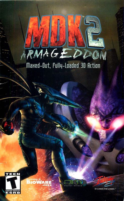 MDK 2 cover or packaging material - MobyGames