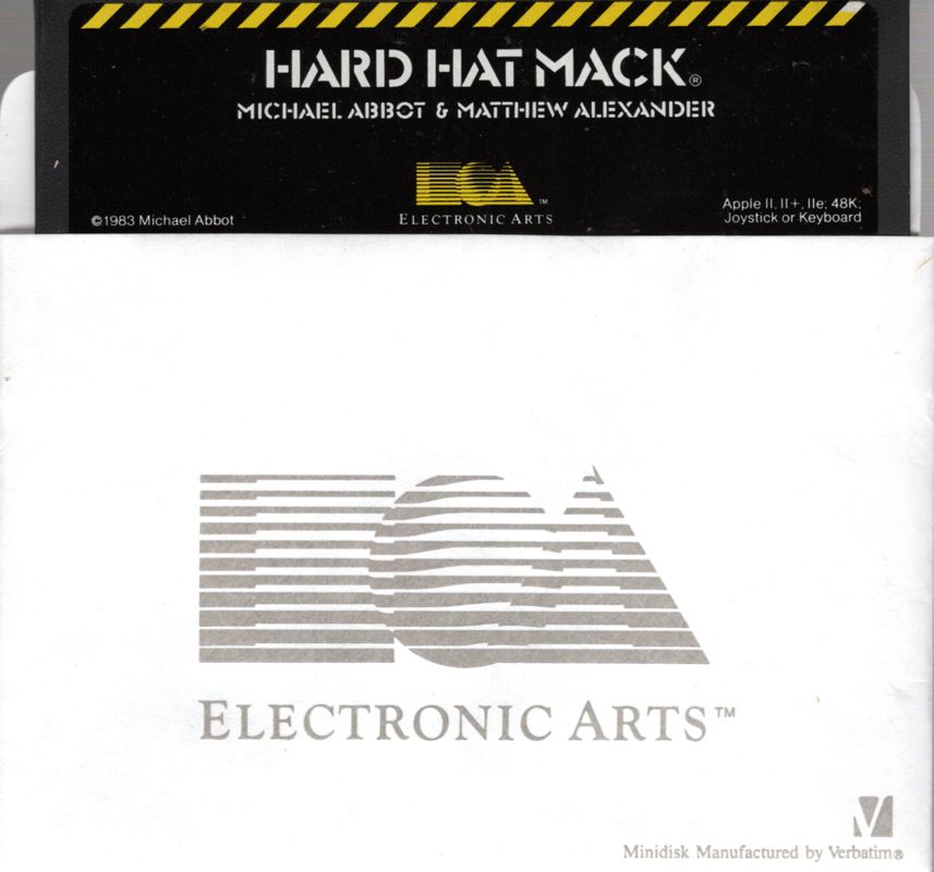 Hard Hat Mack cover or packaging material - MobyGames