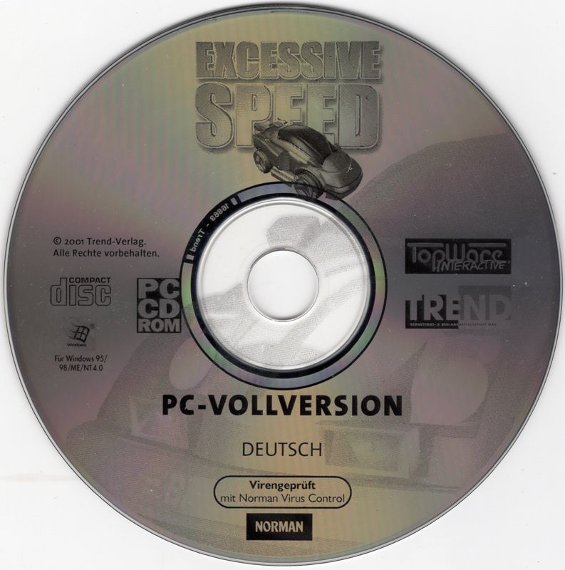 Excessive Speed cover or packaging material - MobyGames