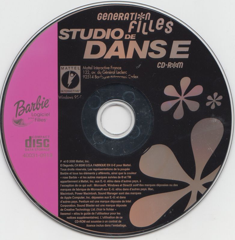 Barbie Generation Girl Gotta Groove CD-ROM cover or packaging material ...