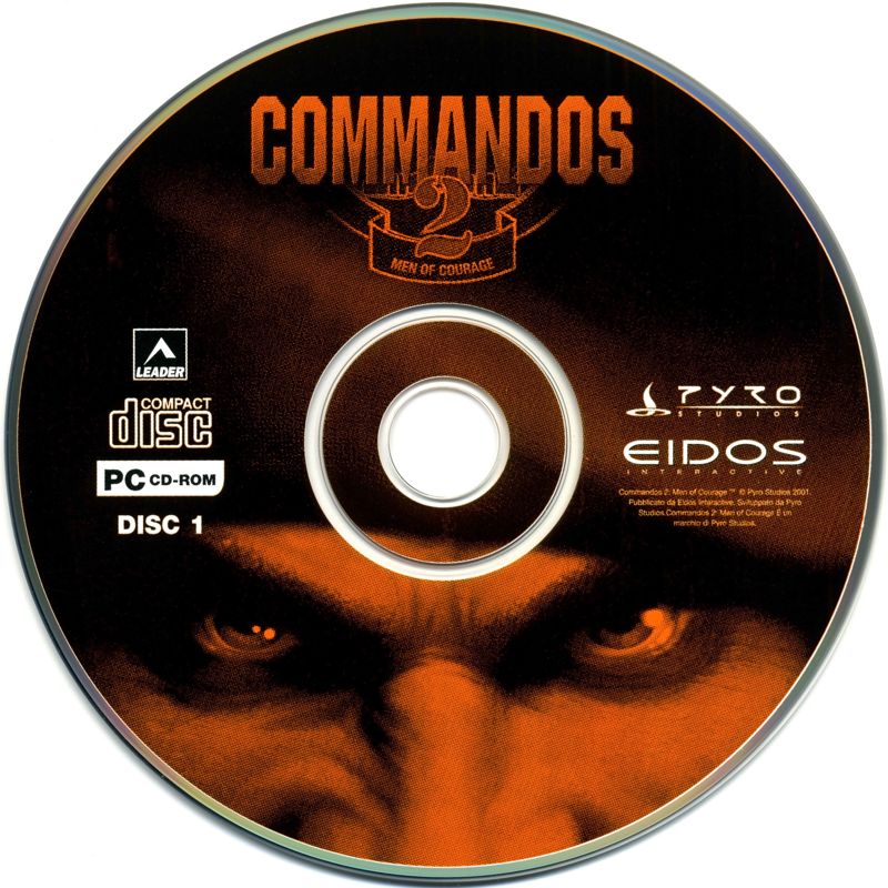 Commandos 2: Men of Courage cover or packaging material - MobyGames