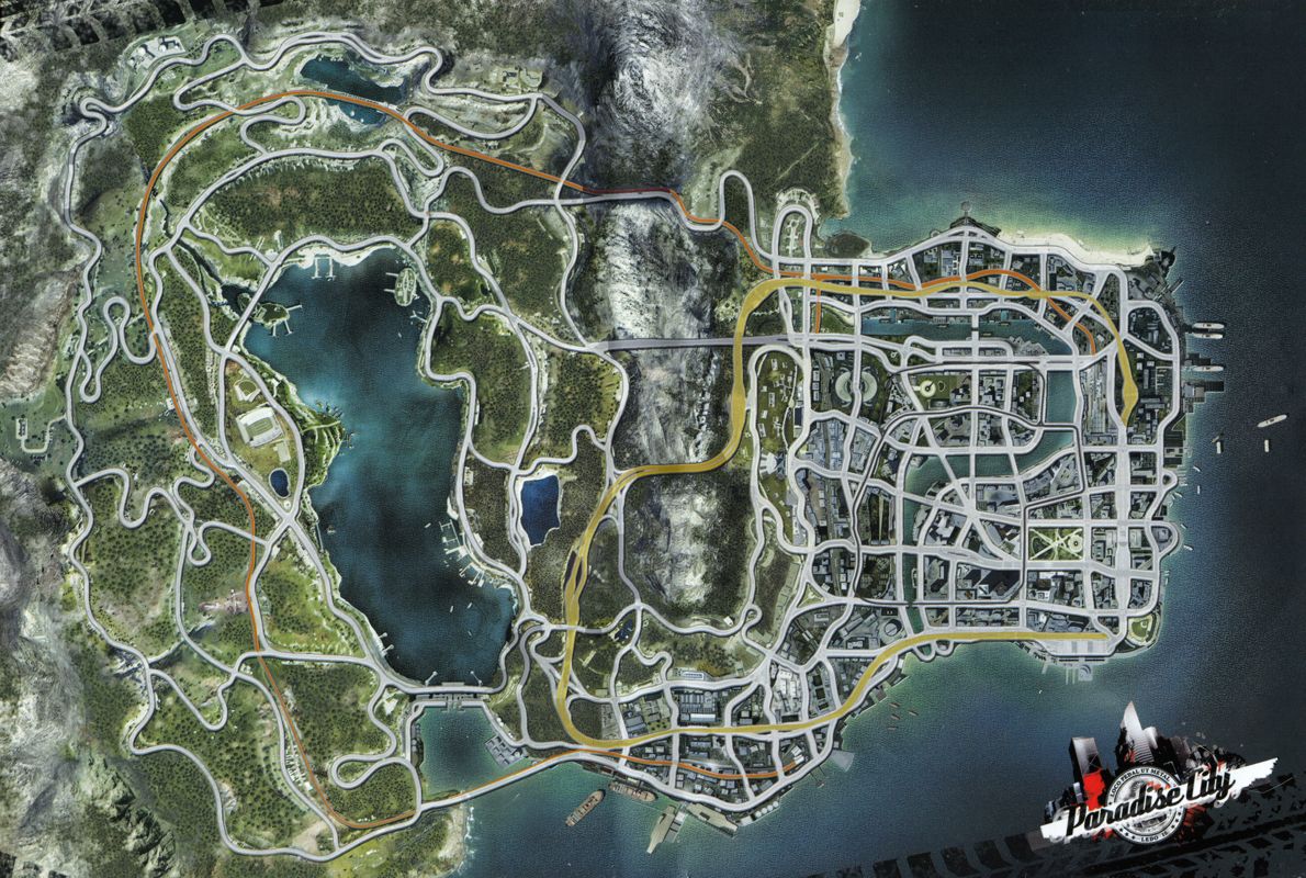 Burnout: Paradise cover or packaging material - MobyGames