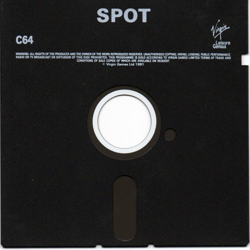 Spot cover or packaging material - MobyGames