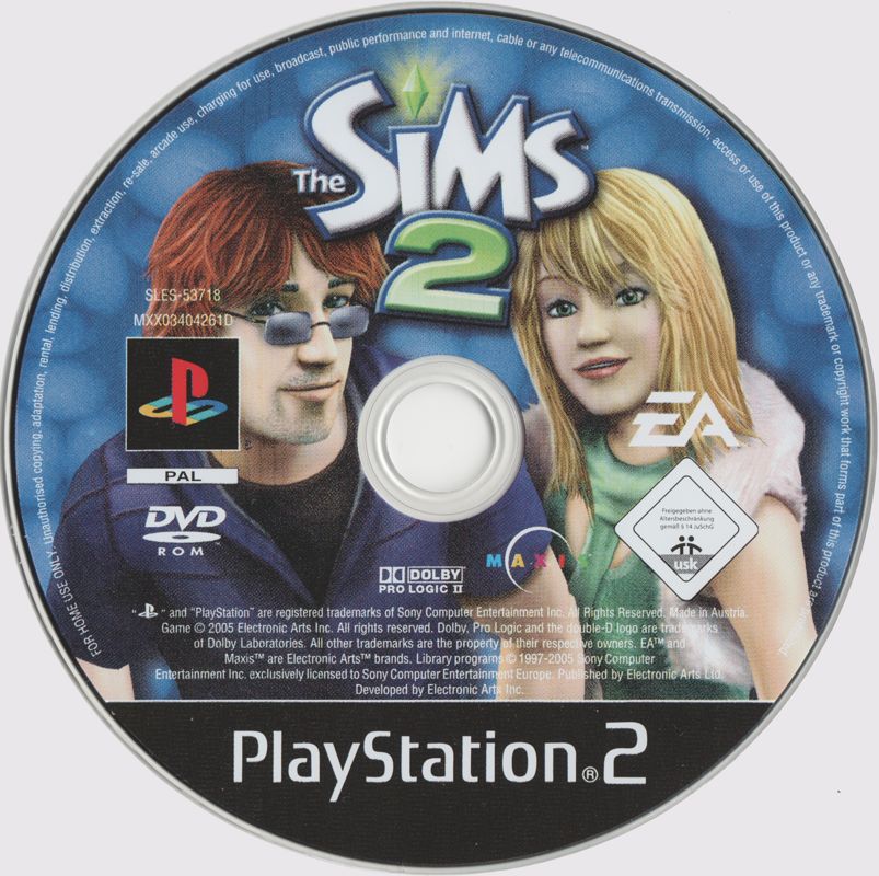 The Sims 2 cover or packaging material - MobyGames