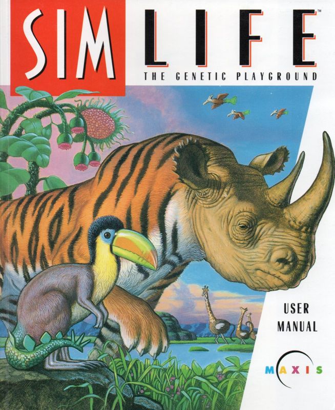 SimLife cover or packaging material - MobyGames