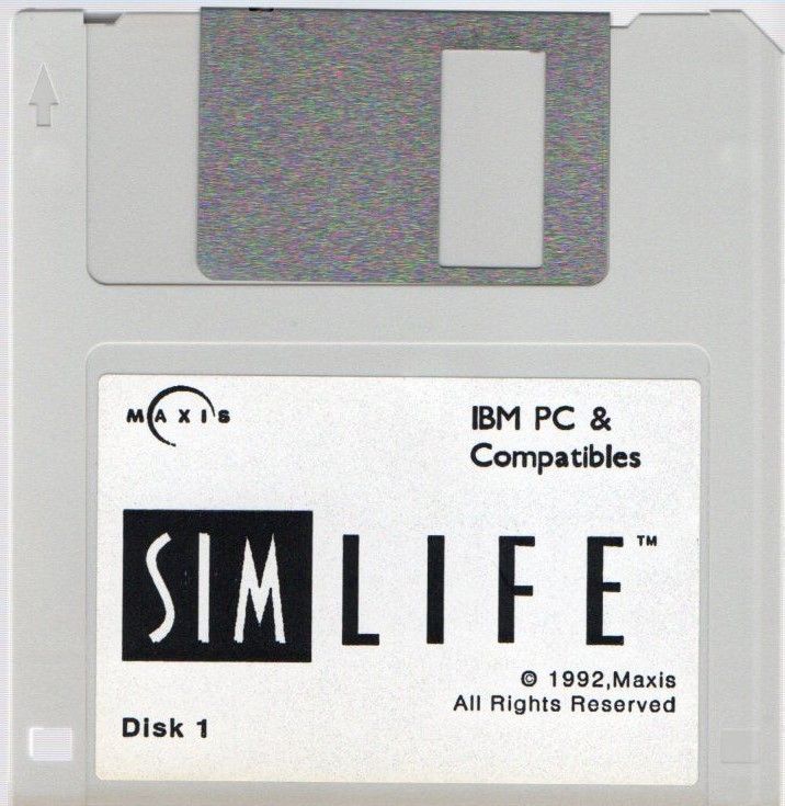SimLife cover or packaging material - MobyGames
