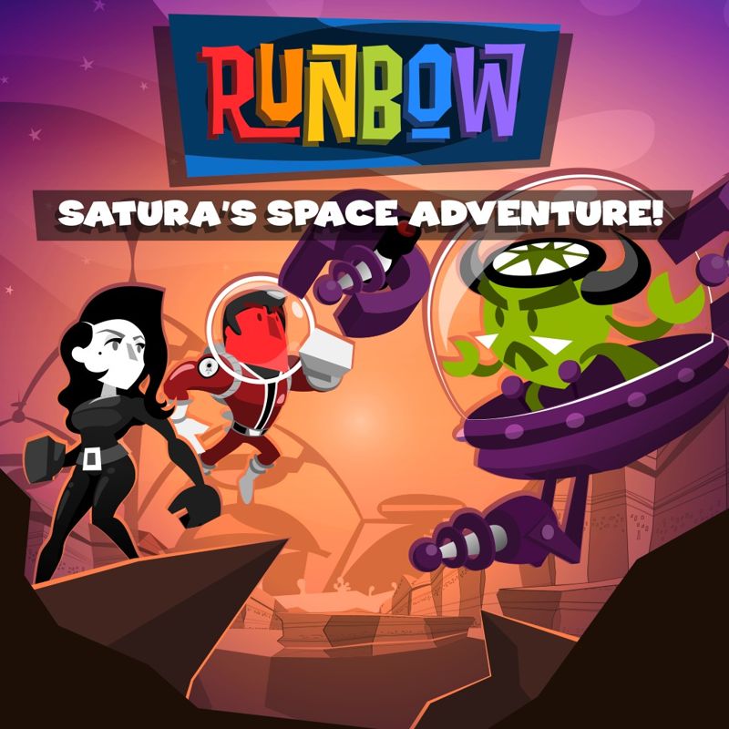 Runbow: Satura's Space Adventure cover or packaging material - MobyGames