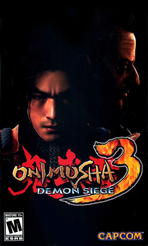 Onimusha 3: Demon Siege cover or packaging material - MobyGames