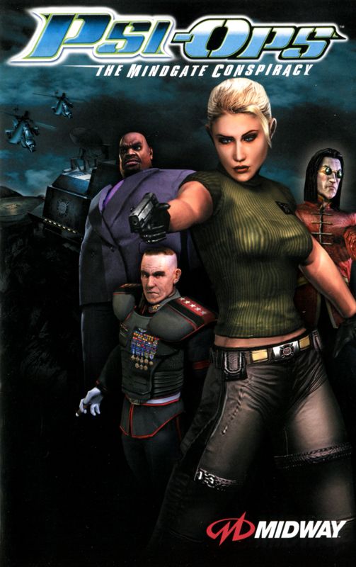 Psi-Ops: The Mindgate Conspiracy cover or packaging material - MobyGames