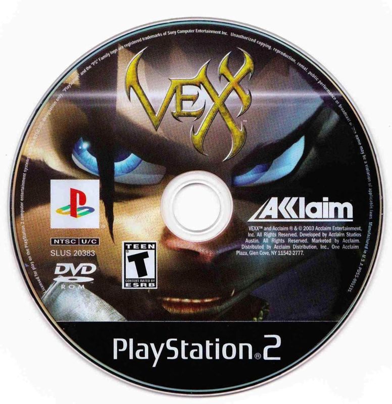 Vexx cover or packaging material - MobyGames