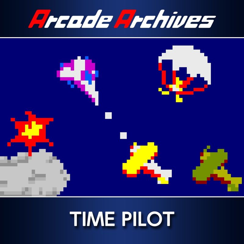 Time Pilot cover or packaging material - MobyGames