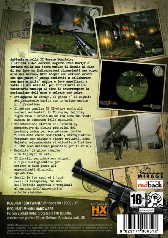 Mortyr II cover or packaging material - MobyGames