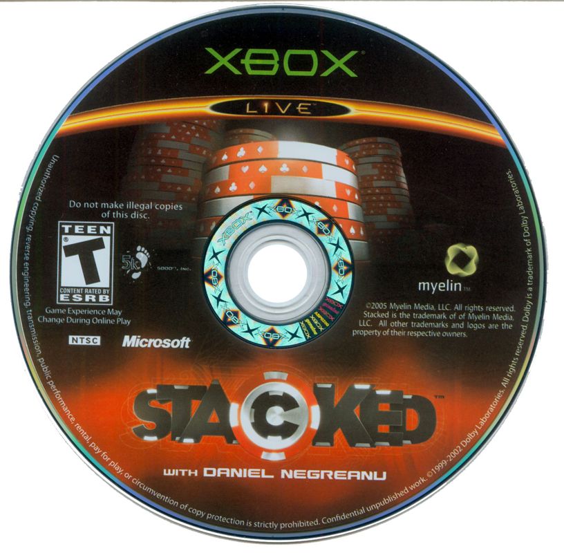 Stacked with Daniel Negreanu cover or packaging material - MobyGames