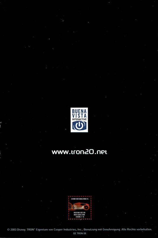 Tron 2.0 cover or packaging material - MobyGames
