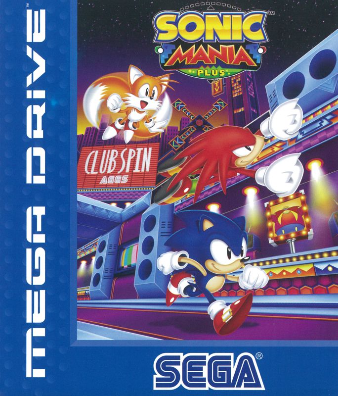 Sonic Mania Plus cover or packaging material - MobyGames
